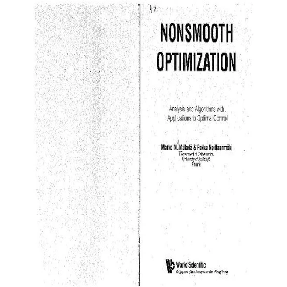 خرید و قیمت دانلود کتاب Nonsmooth Optimization | ترب