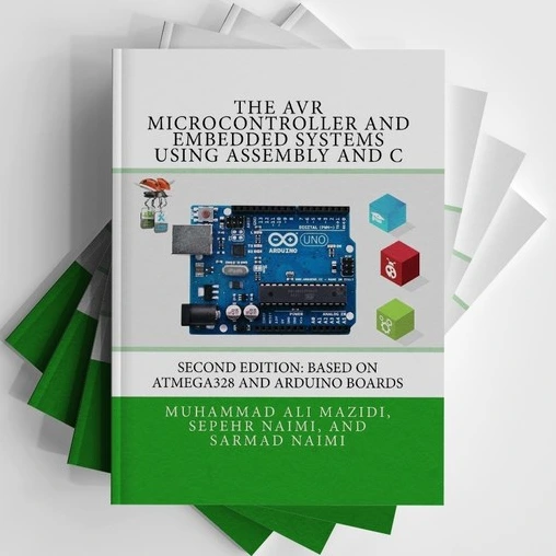 خرید و قیمت کتاب The AVR Microcontroller and Embedded Systems Using Assembly and C | ترب