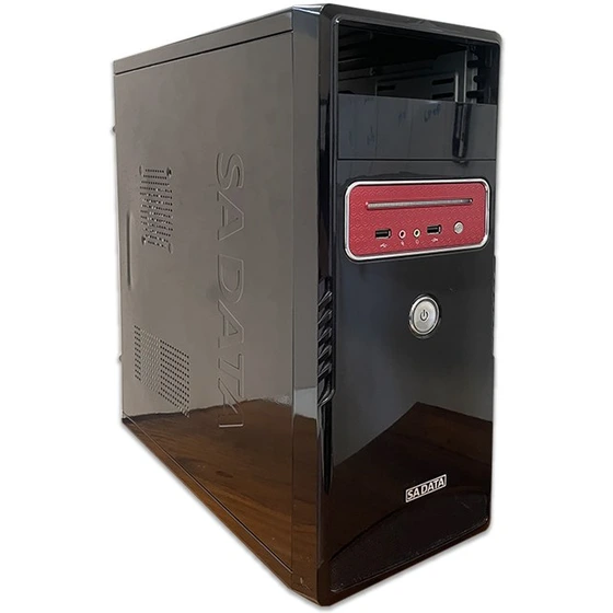 خرید و قیمت قاب کیس کامپیوتر سادیتا SADATA Black-Red 01 | ترب