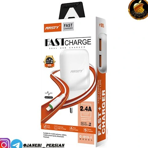 خرید و قیمت شارژر دیواری ANSTY C-013-I | ترب