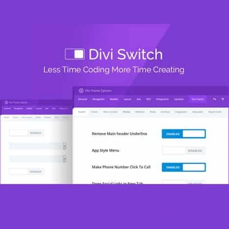 خرید و قیمت افزونه تغییرات حرفه ای دیوی | پلاگین Divi Switch Pro | ترب
