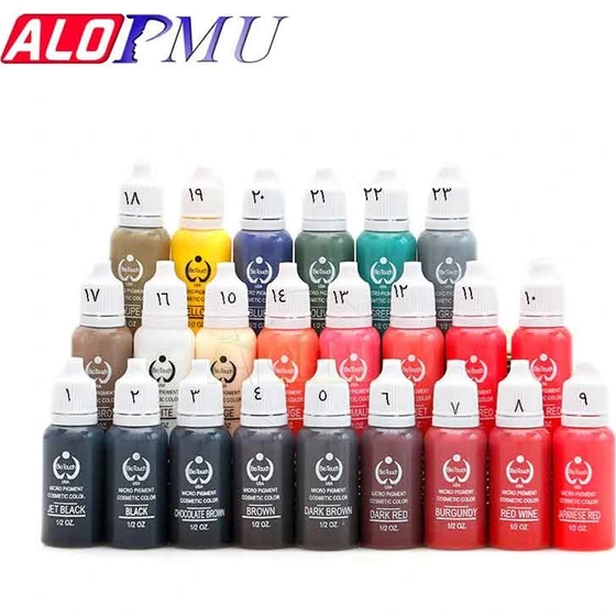 خرید و قیمت رنگ تمرینی بایوتاچ|Colors Tattoo Pigment Ink biotouch | ترب