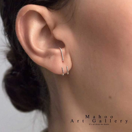 خرید و قیمت گوشواره نقره E0189 | ترب