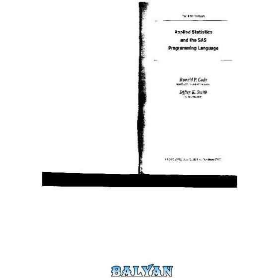 خرید و قیمت دانلود کتاب Applied statistics and the SAS programming ...