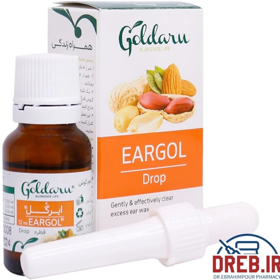 خرید و قیمت قطره گوش ایرگل گل دارو ۱۲ میلی لیتر _ Goldaru Eargol Drop ...