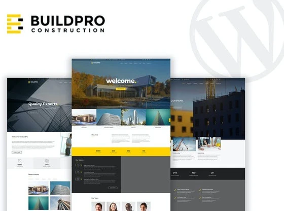 خرید و قیمت قالب وردپرس تجاری BuildPro – Business & Construction WordPress Theme | ترب