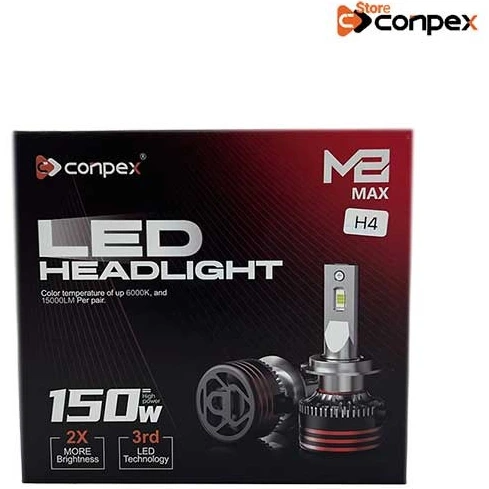 خرید و قیمت هدلایت کانپکس مدل M8 Pro MaX پایه H4 اورجینال New Chip | گارانتی | ترب