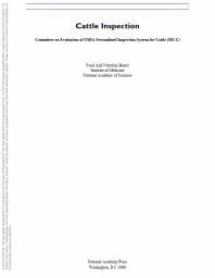 خرید و قیمت دانلود کتاب Cattle Inspection ویرایش 1 | ترب