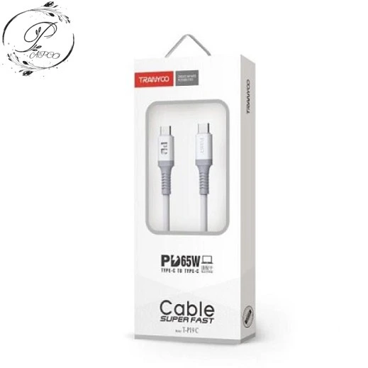 خرید و قیمت کابل شارژ TRANYOO.T-P19C تایپ سی به تایپ سی | ترب
