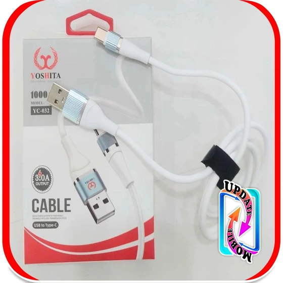 خرید و قیمت کابل شارژ YOSHITA مدل YC_032 Type_C گارانتی دار | ترب
