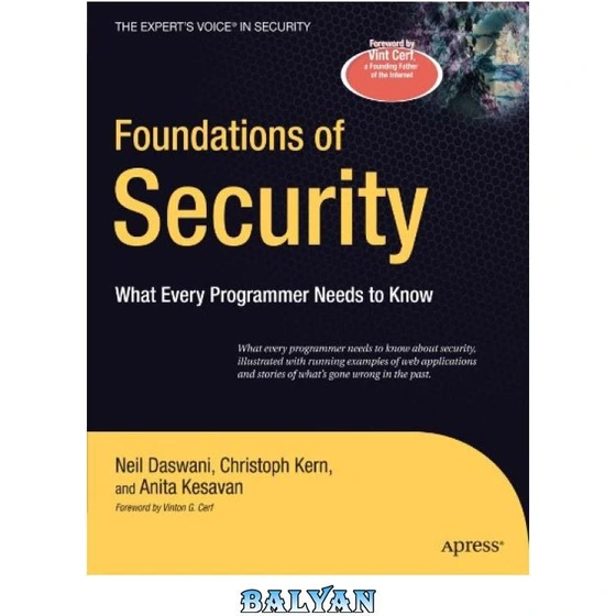 خرید و قیمت دانلود کتاب Foundations Of Security What Every Programmer