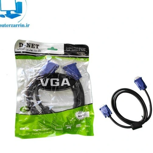 خرید و قیمت کابل VGA برند DNET یک و نیم متری | ترب