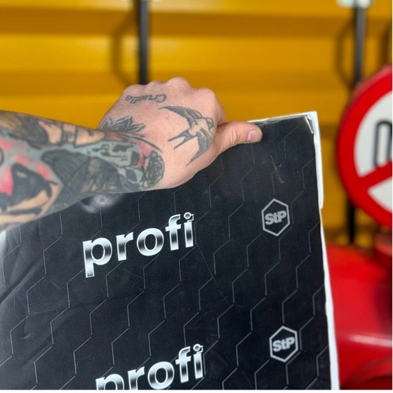 خرید و قیمت دمپینگ پروفی مشکی | STP Profi | عایق صوتی حرارتی پروفی مشکی ...