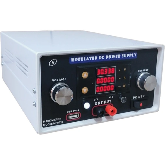 خرید و قیمت منبع تغذیه الکتریکی 34 ولت 10 آمپر ویکتور مدل MPS-310 | ترب