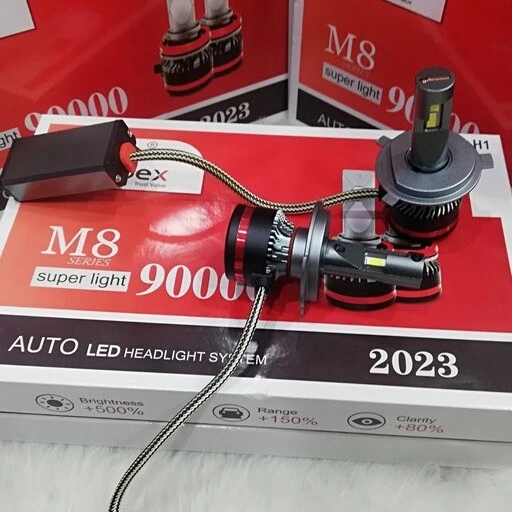 خرید و قیمت هدلایت M8 کانپکس پایه H4 وات 55 | ترب