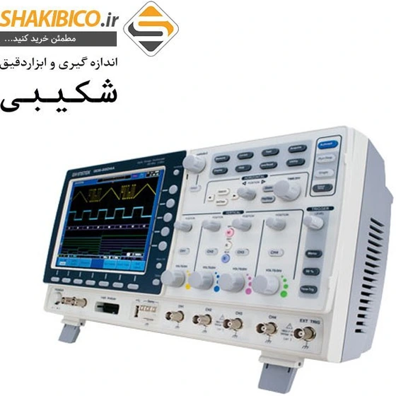 خرید و قیمت اسیلوسکوپ دیجیتال 4 کانال 200MHZ گودویل تیپ GW INSTEK GDS ...