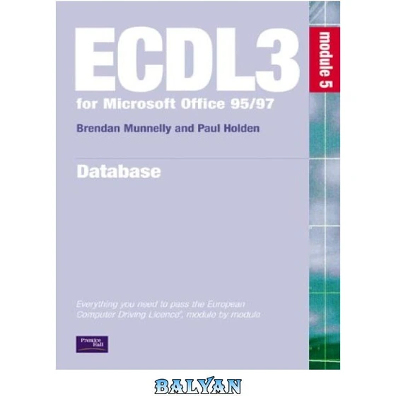 خرید و قیمت دانلود کتاب ECDL 95 97 (ECDL3 for Microsoft Office 95 97 ...