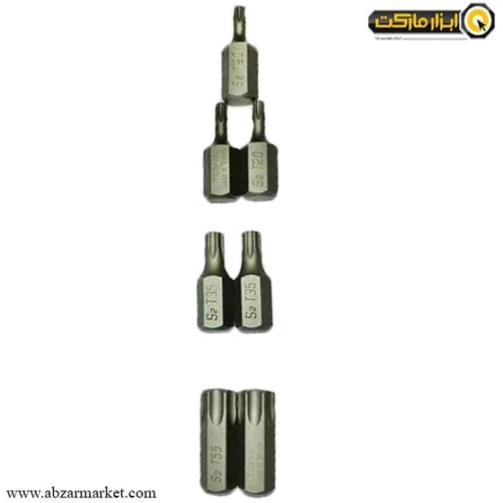 خرید و قیمت سر پیچ گوشتی ستاره ای توسن کوتاه تکی مدل T1253-TS | ترب