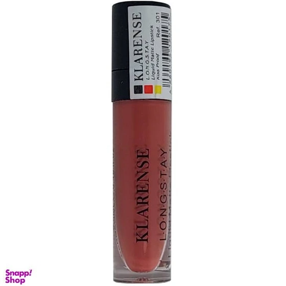 خرید و قیمت رژلب مایع کلارنس (Klarense) مدل Matte شماره 301 | ترب