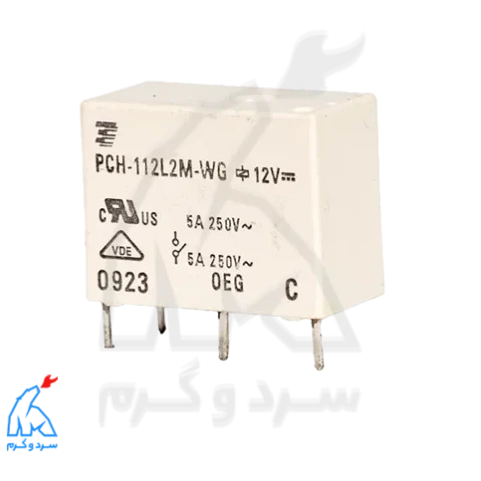خرید و قیمت رله پکیجی تایکو 10 عددی - 12 ولت 5 آمپر 4 پایه TYCO PCH-112L2M-WG | ترب