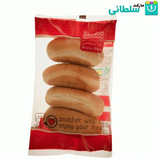 خرید و قیمت نان برونسی نان آوران -200گرم | ترب