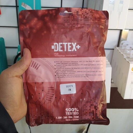 خرید و قیمت کابل اصلی HDMI مدل DETEX اورجینال 3متری | ترب