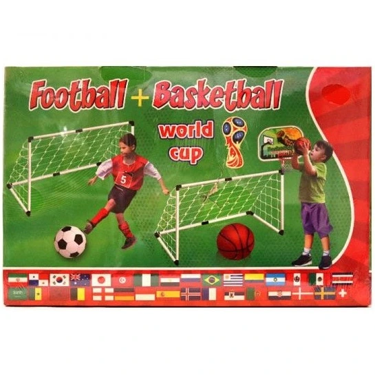 خرید و قیمت اسباب بازی دروازه فوتبال و تخته بسکتبال مدل 2in1 | ترب