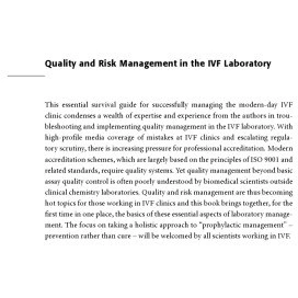 خرید و قیمت دانلود کتاب Quality and Risk Management in the IVF ...
