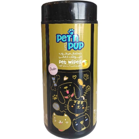 خرید و قیمت دستمال مرطوب حيوانات خانگی پت ان پاپ PET n PUP | ترب