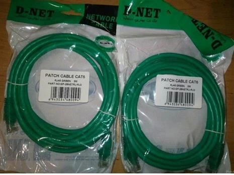 خرید و قیمت پچ کورد 3 متری ، CAT6 ، D-NET | ترب