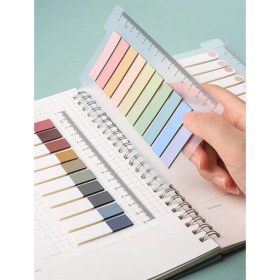 خرید و قیمت کاغذ یادداشت چسب دار مدل Filing Tabs on Ruler بسته 200 عددی ...