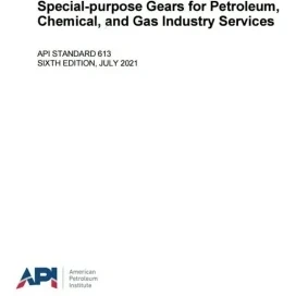 خرید و قیمت استاندارد API 613 ویرایش ۲۰۲۱ API 613 2021 Special-purpose ...