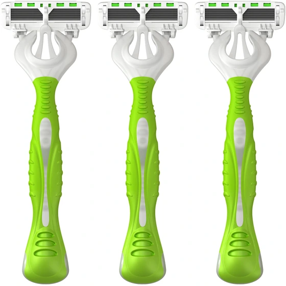 خرید و قیمت خودتراش دورکو مدل شای 6 بسته سه عددی - DORCO shai 6 ...