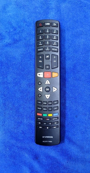 خرید و قیمت کنترل فابریک تلوزیون ایکس ویژن مدل RC311 | ترب