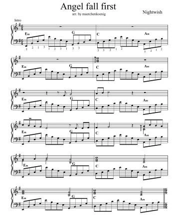 خرید و قیمت دانلود کتاب Nightwish - Angel fall first | ترب