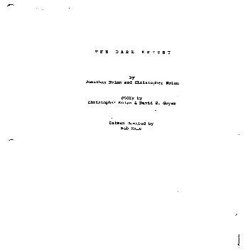 خرید و قیمت دانلود کتاب The Dark Knight. Screenplay | ترب