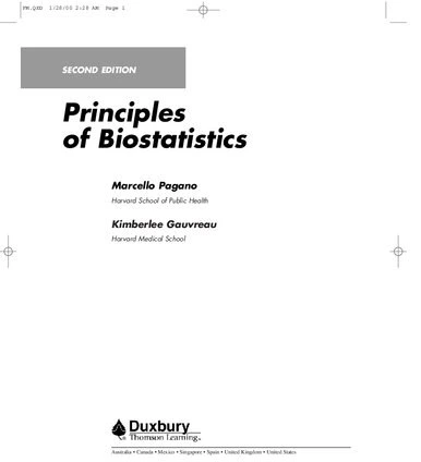 خرید و قیمت دانلود کتاب Principles of Biostatistics ویرایش 2 | ترب