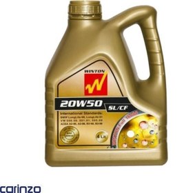 خرید و قیمت روغن موتور وینتون مدل 20W50 SL حجم 4 لیتر | ترب