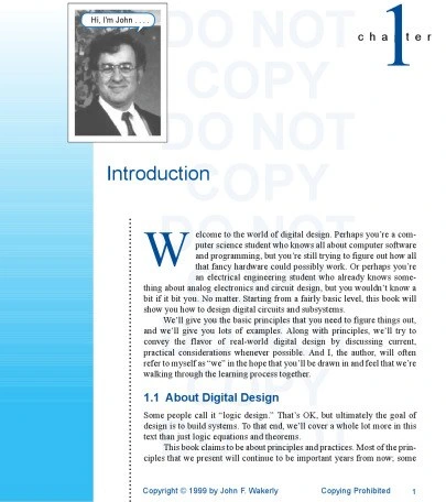 خرید و قیمت دانلود کتاب Digital Design: Principles and Practices 3rd | ترب