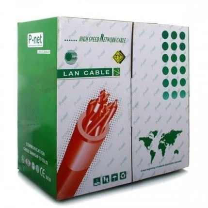 خرید و قیمت کابل شبکه 305 متری کوپر CAT6 ‏ P-net فویل دار | ترب