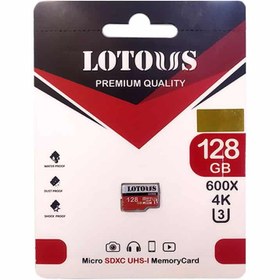 خرید و قیمت مموری Micro لوتوس مدل Lotous U3 600X ظرفیت 128 گیگابایت | ترب