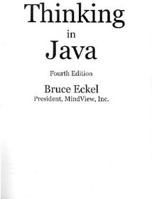 خرید و قیمت دانلود کتاب Thinking in Java ویرایش 4 | ترب