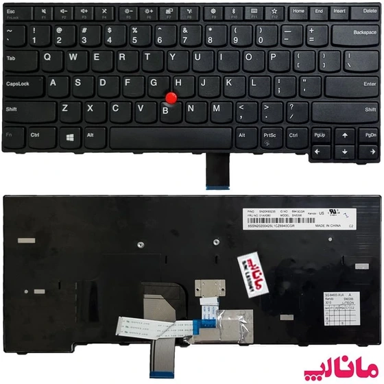 خرید و قیمت کیبورد لپ تاپ لنوو Lenovo ThinkPad E470 / E470C | ترب