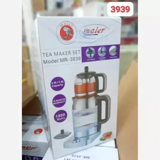 خرید و قیمت چای ساز روی هم مایر مدل mr3939 | ترب