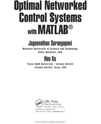 خرید و قیمت دانلود کتاب Optimal networked control systems with MATLAB 2015 | ترب