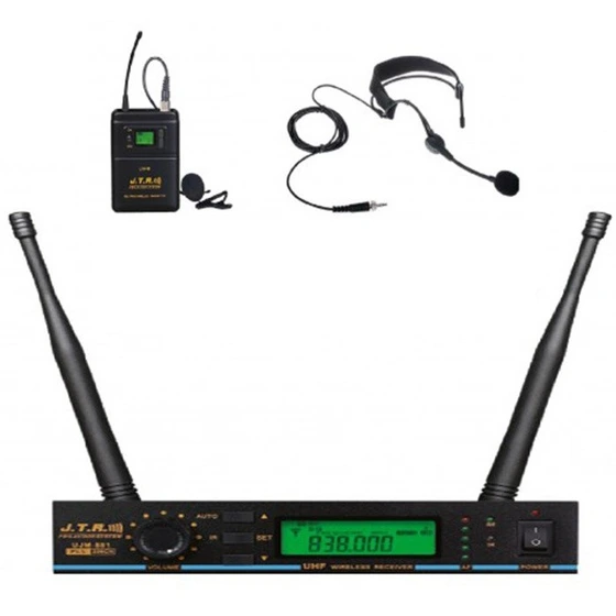 خرید و قیمت میکروفن بیسیم هدمیک یقه ای JTR UEM 881 | ترب