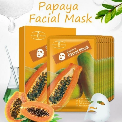 خرید و قیمت ماسک ورقه ای پاپایا Aichon beauty | ترب