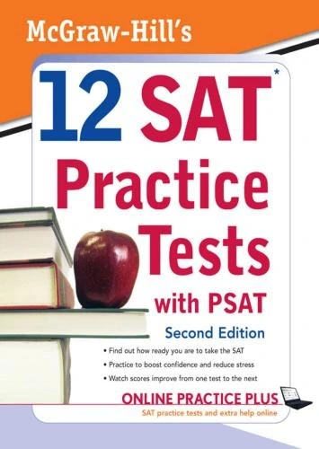 خرید و قیمت دانلود کتاب 12 SAT Practice Tests and PSAT with Answer Key ...