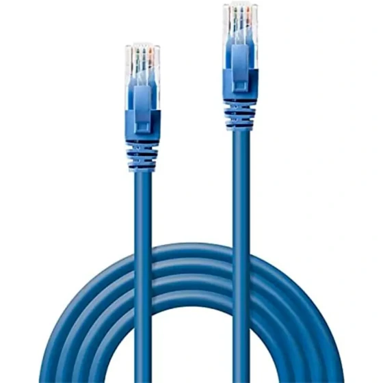 خرید و قیمت کابل شبکه CAT6 UTP متراژ 3 متر برند GIGAFLEX رنگ آبی | ترب
