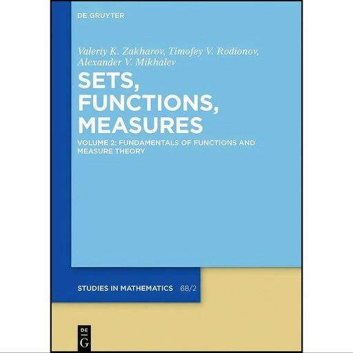 خرید و قیمت کتاب زبان اصلی Fundamentals Of Functions And Measure Theory